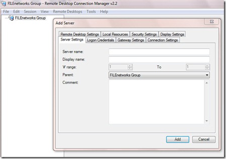 FILEnetworks Blog: Manage Multiple Remote Desktop Connections With ...